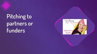 Pitching to partners or funders | PDF