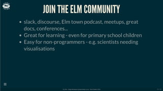 Conf 2018 Track 2 - Try Elm | PPT