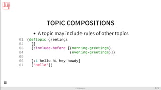 A Clojure Fusion of Symbolic and Data Driven AI | PPT