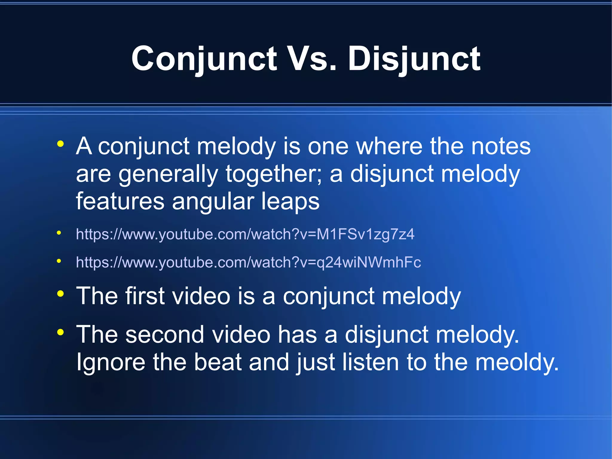 Pitch & melody | PPT