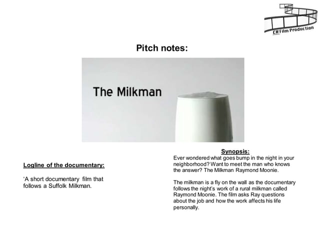 Pitch notes | PPT