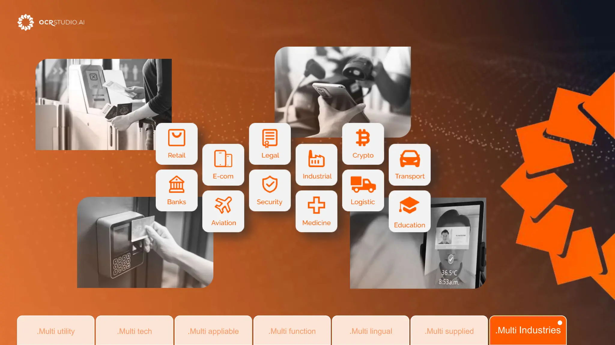 OCR Studio AI-driven software presentation Pitch Brief | PPTX