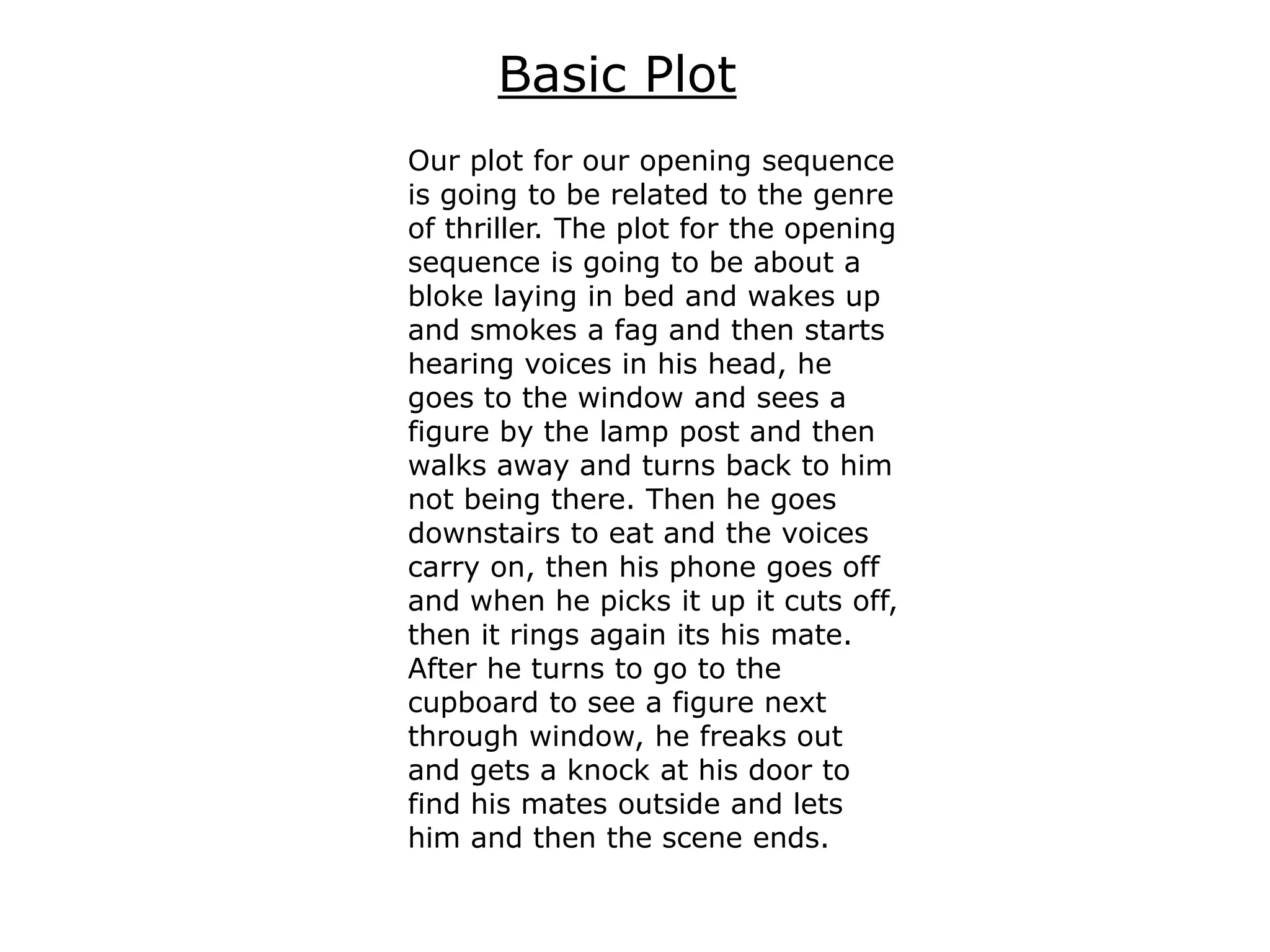 Pitch opening sequence | PPTX