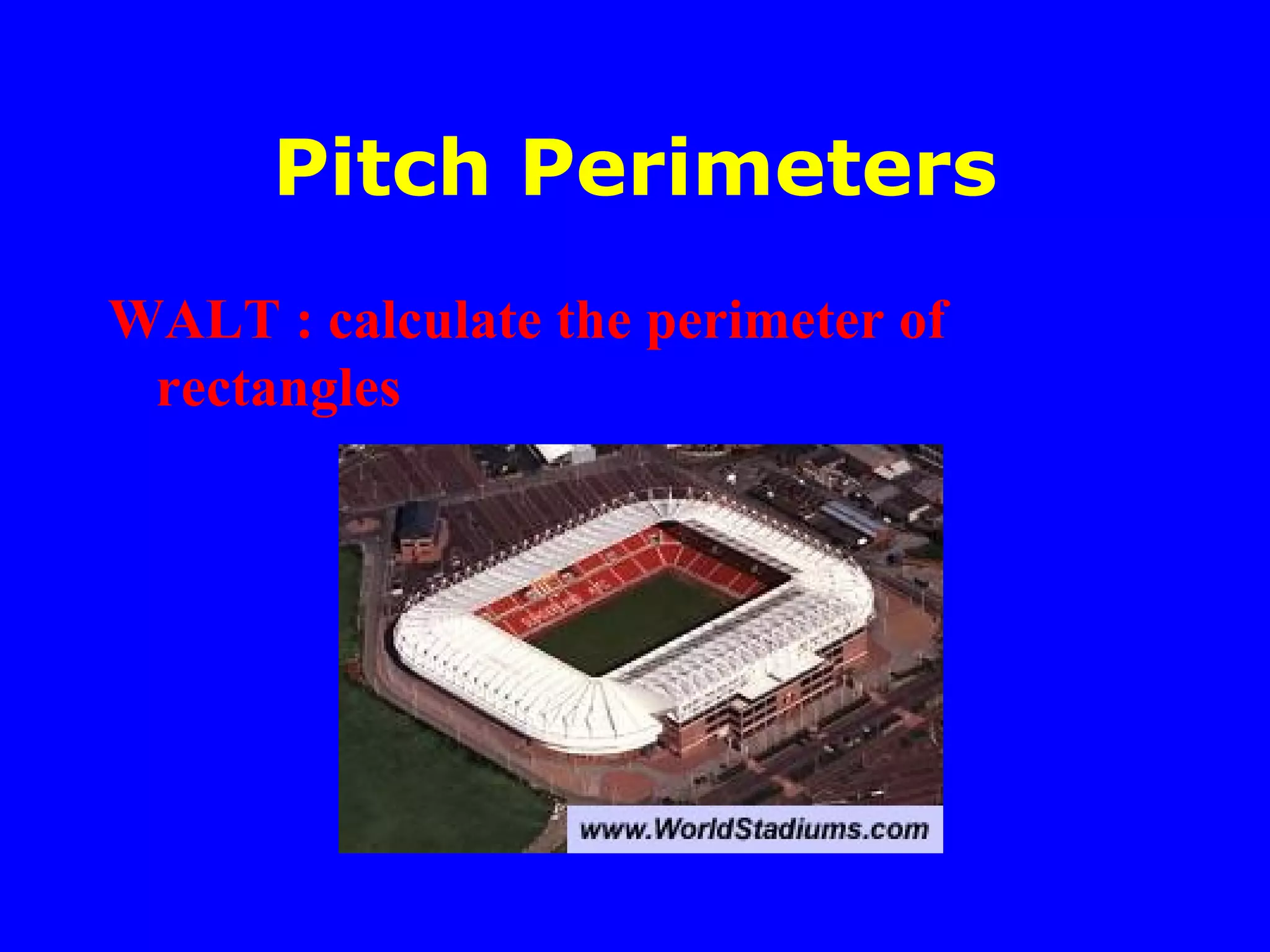 Pitch perimeters | PPT