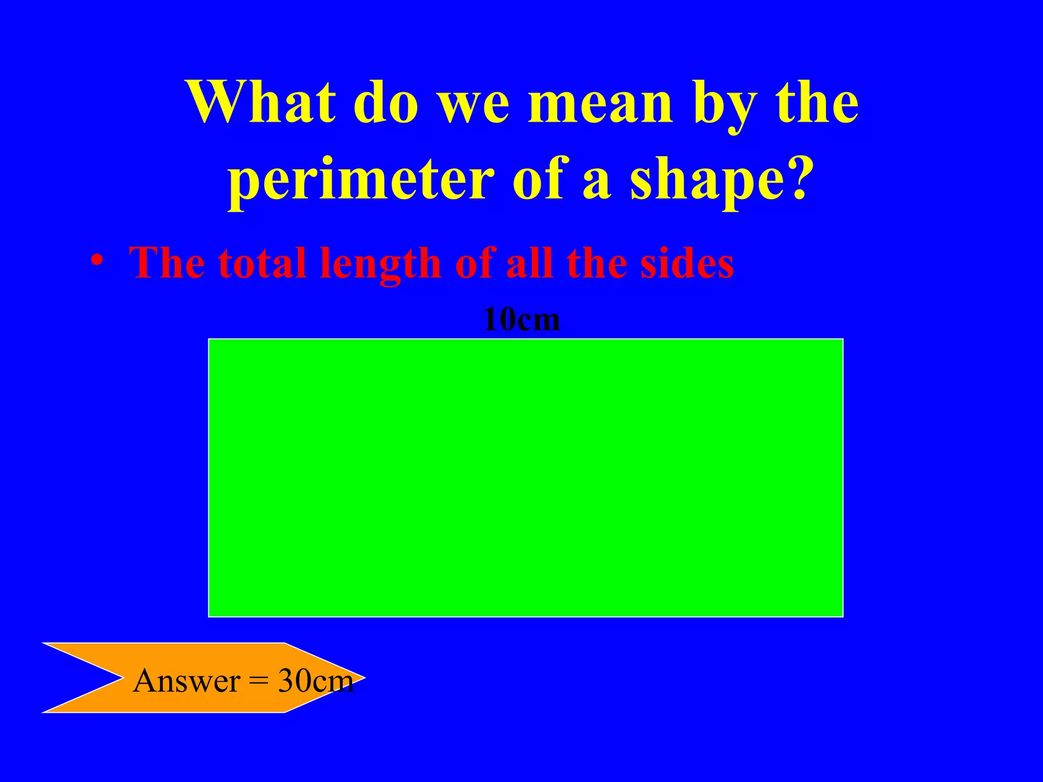 Pitch perimeters | PPT