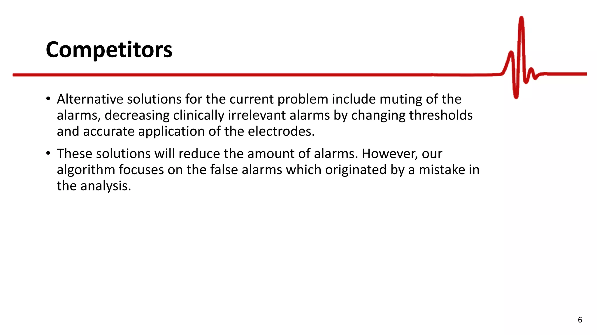 An alarming problem | PPTX