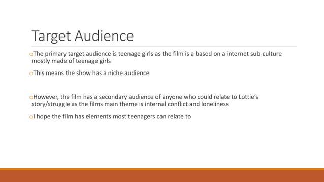 5 Minute Short Film Pitch Presentation | PPT