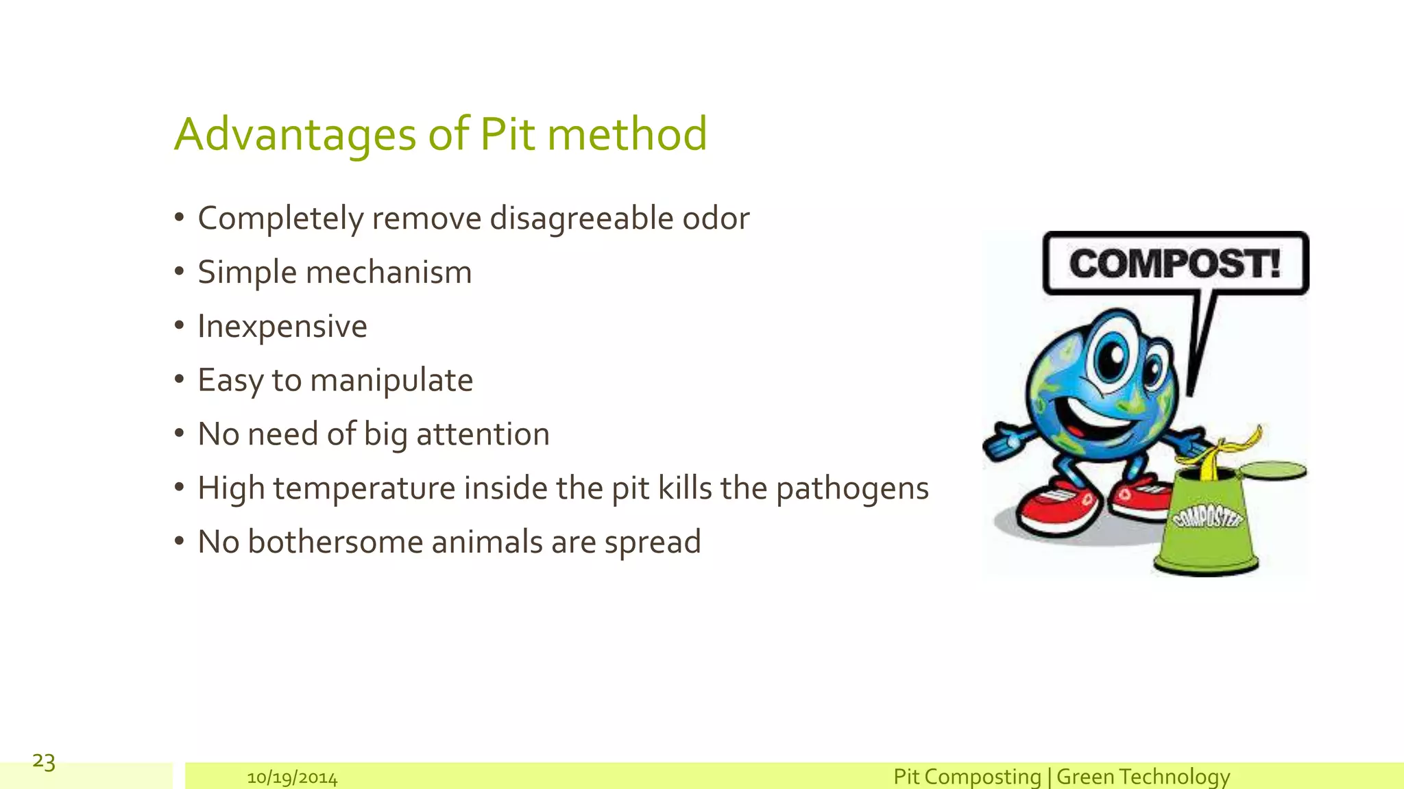 Pit compost | PPTX