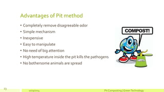 Pit compost | PPTX