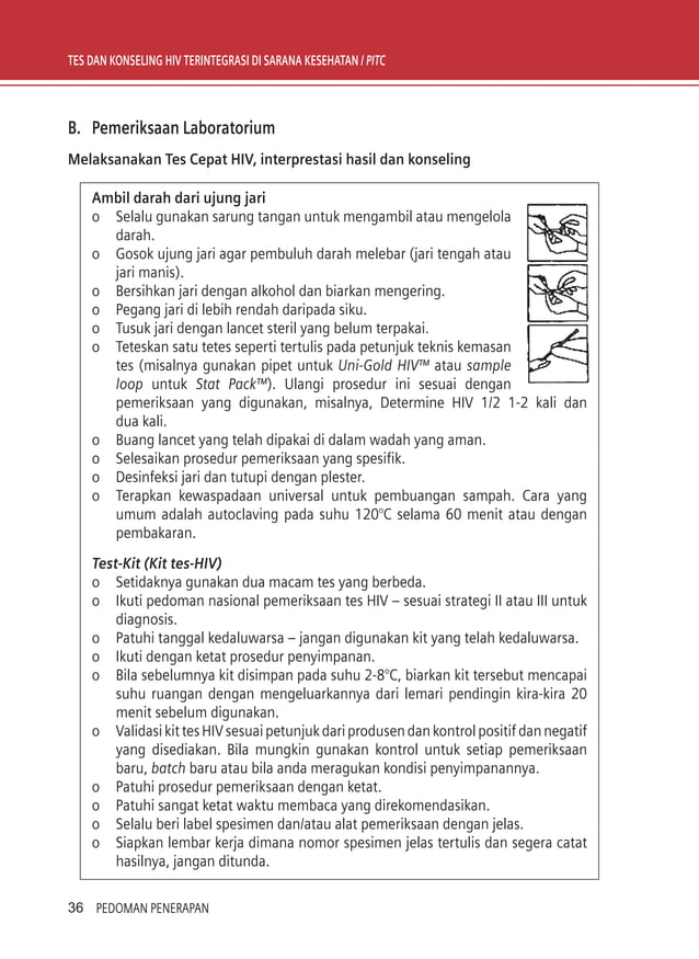 Juknis HIV: Pedoman PITC | PDF