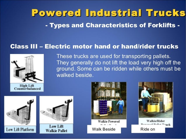 Powered Industrial Trucks Safety