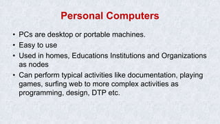 classification of digital computer | PPTX