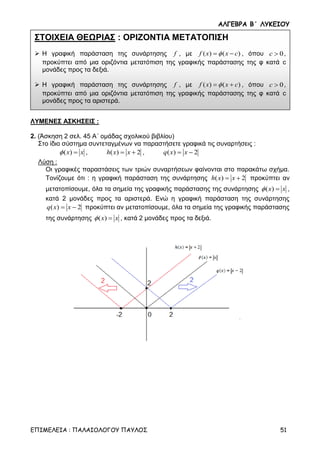 βοήθημα άλγεβρα β΄λυκείου (Pitetragono) | PDF