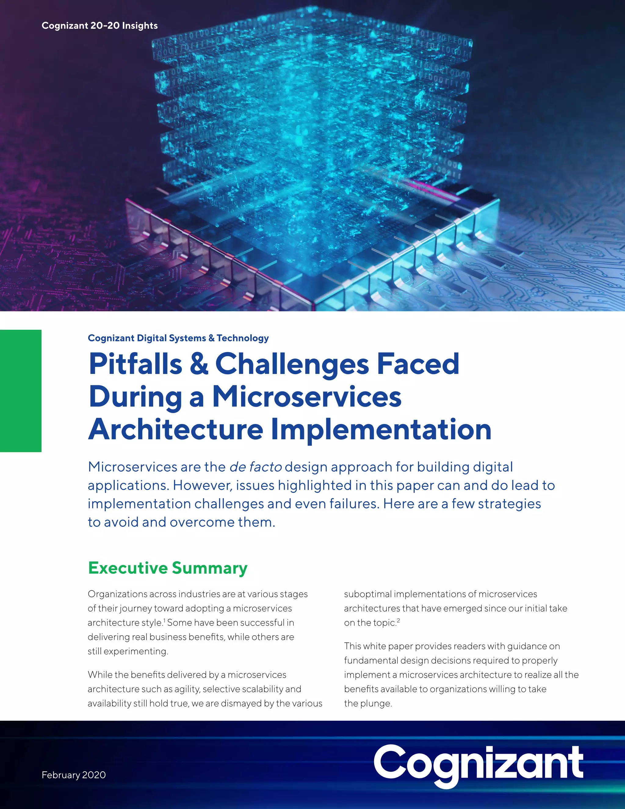 Pitfalls & Challenges Faced During a Microservices Architecture Implementation | PDF