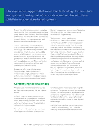 Pitfalls & Challenges Faced During a Microservices Architecture ...