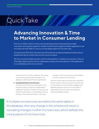 Pitfalls & Challenges Faced During a Microservices Architecture ...