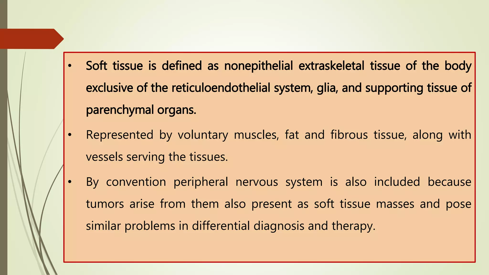 Pitfalls in diagnosis of soft tissue tumors of childhood | PPTX