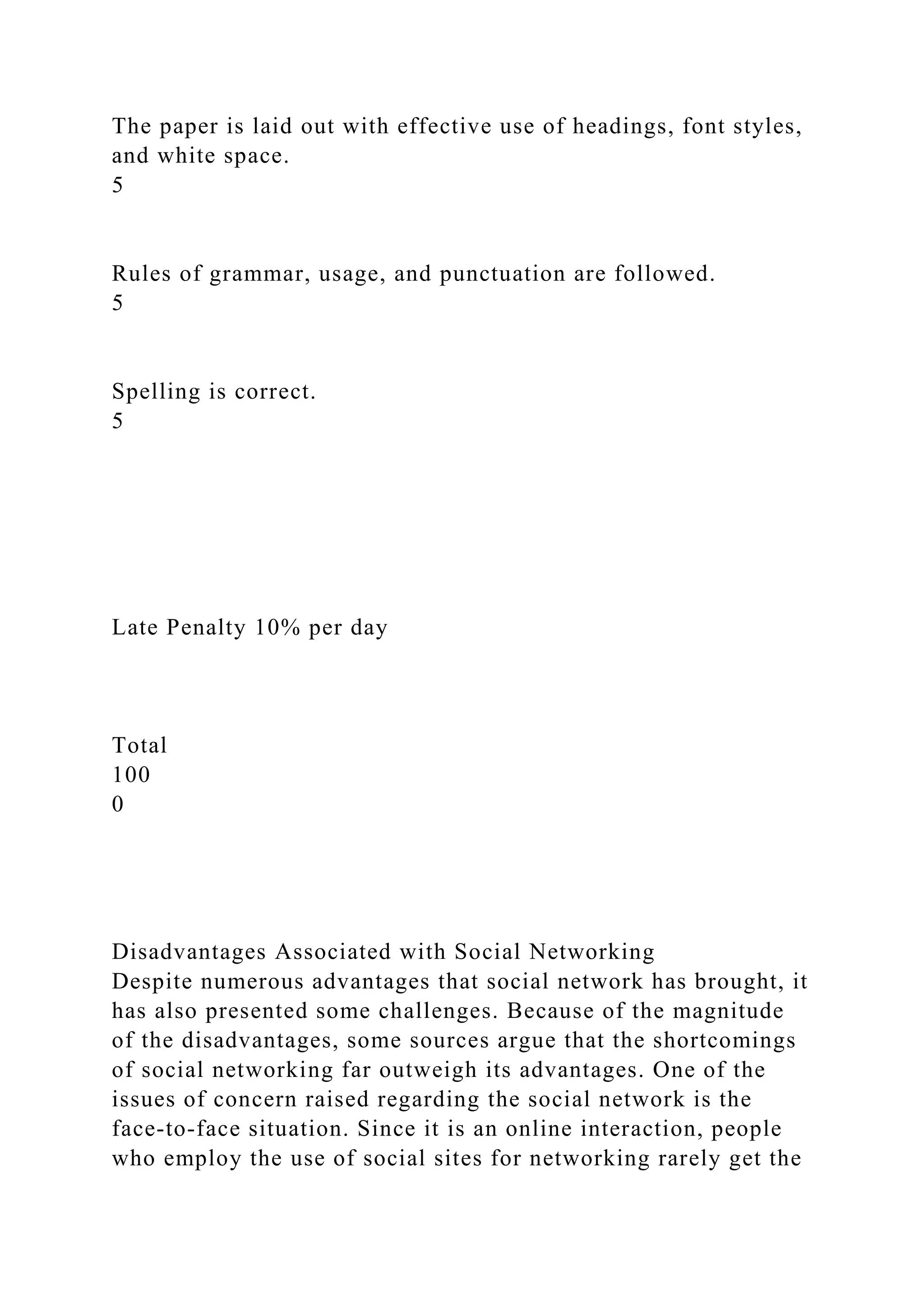 Pitfalls of Social MediaSome disadvantages of social network.docx