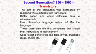 Generations of computer | PPTX | Computing | Technology & Computing