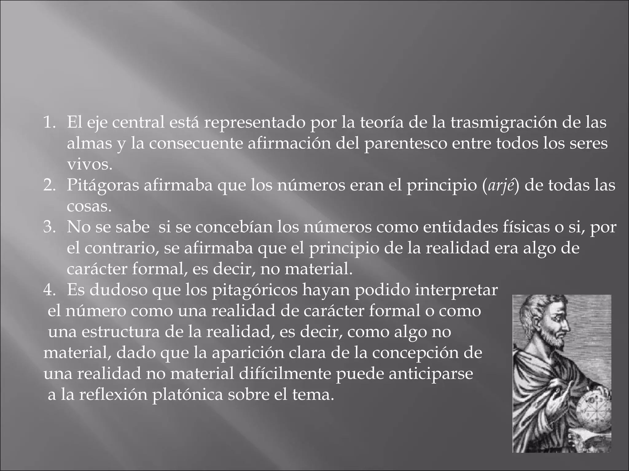 Pitágoras y los atomistas | PPT | Physics | Science