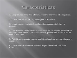 Pitágoras y los atomistas | PPT | Physics | Science
