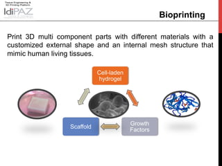 Platform for Tissue Engineering and 3D Printing at La Paz University ...