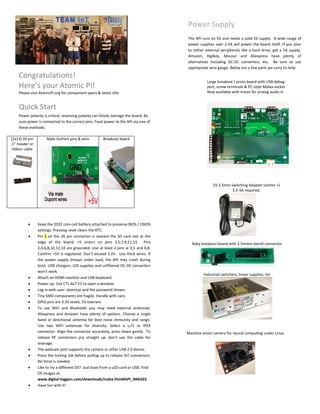 Atomic Pi tips | PDF
