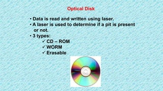 Memory and storage devices | PPTX