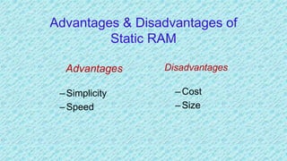 Memory and storage devices | PPTX