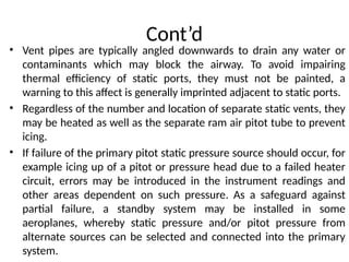 Comprehensive Overview of Pitot-Static Systems and Altimeters in ...