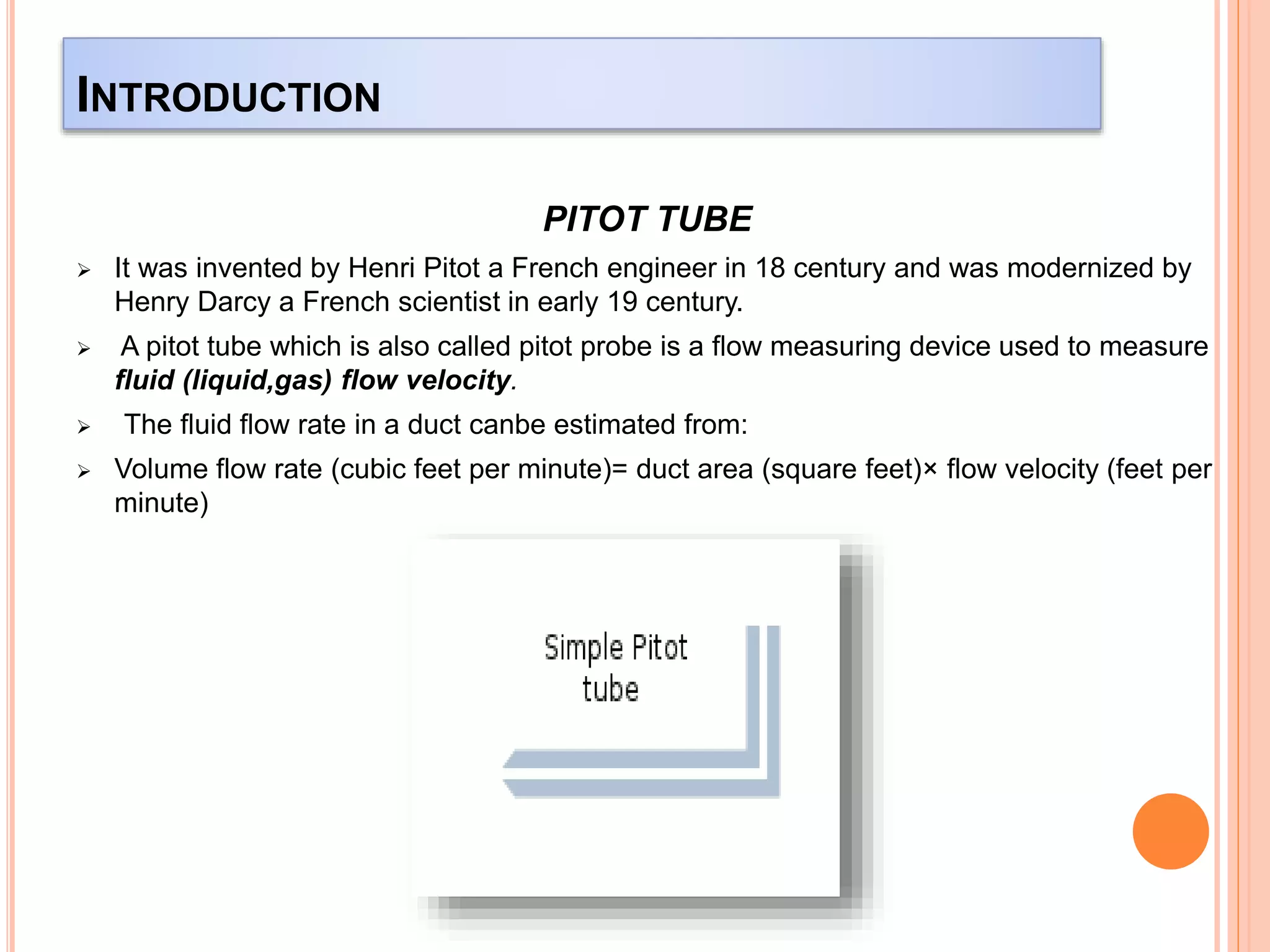 Pitot and centrifugal presentation | PPTX