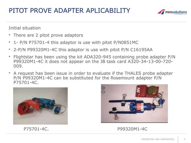 Pitot probes explanation for A320 family | PPTX