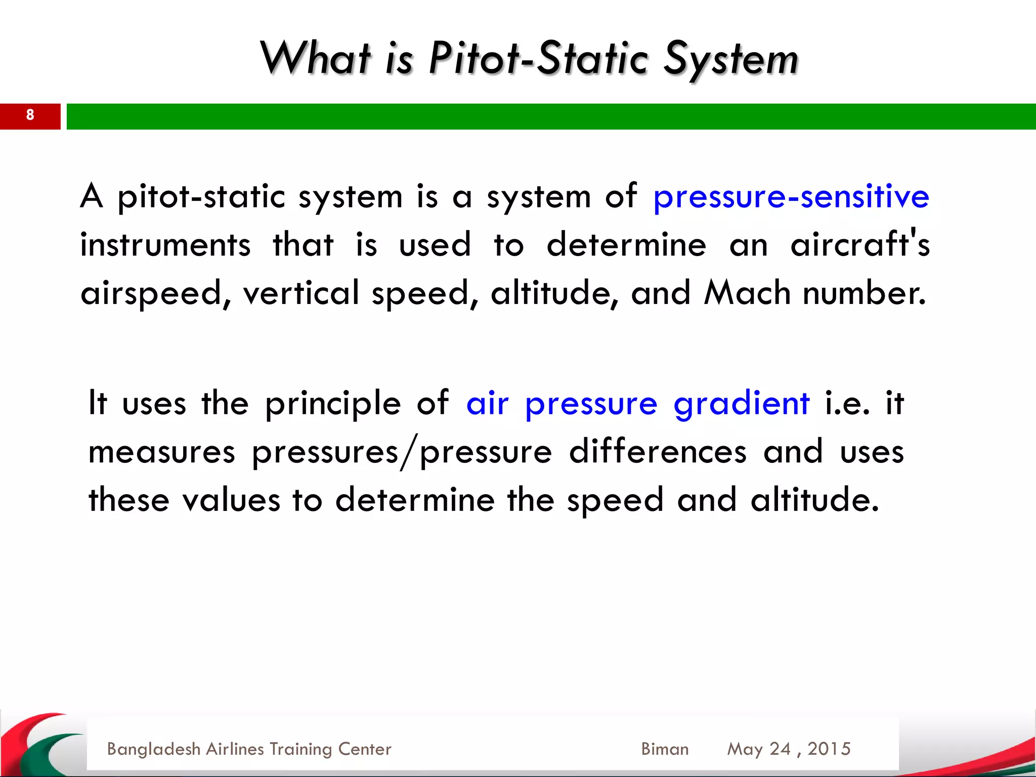 Pitot static system | PDF