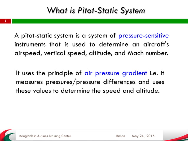 Pitot static system | PDF | Air Travel | Travel Type