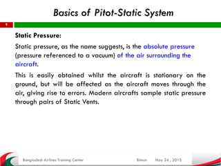 Pitot static system | PDF | Air Travel | Travel Type