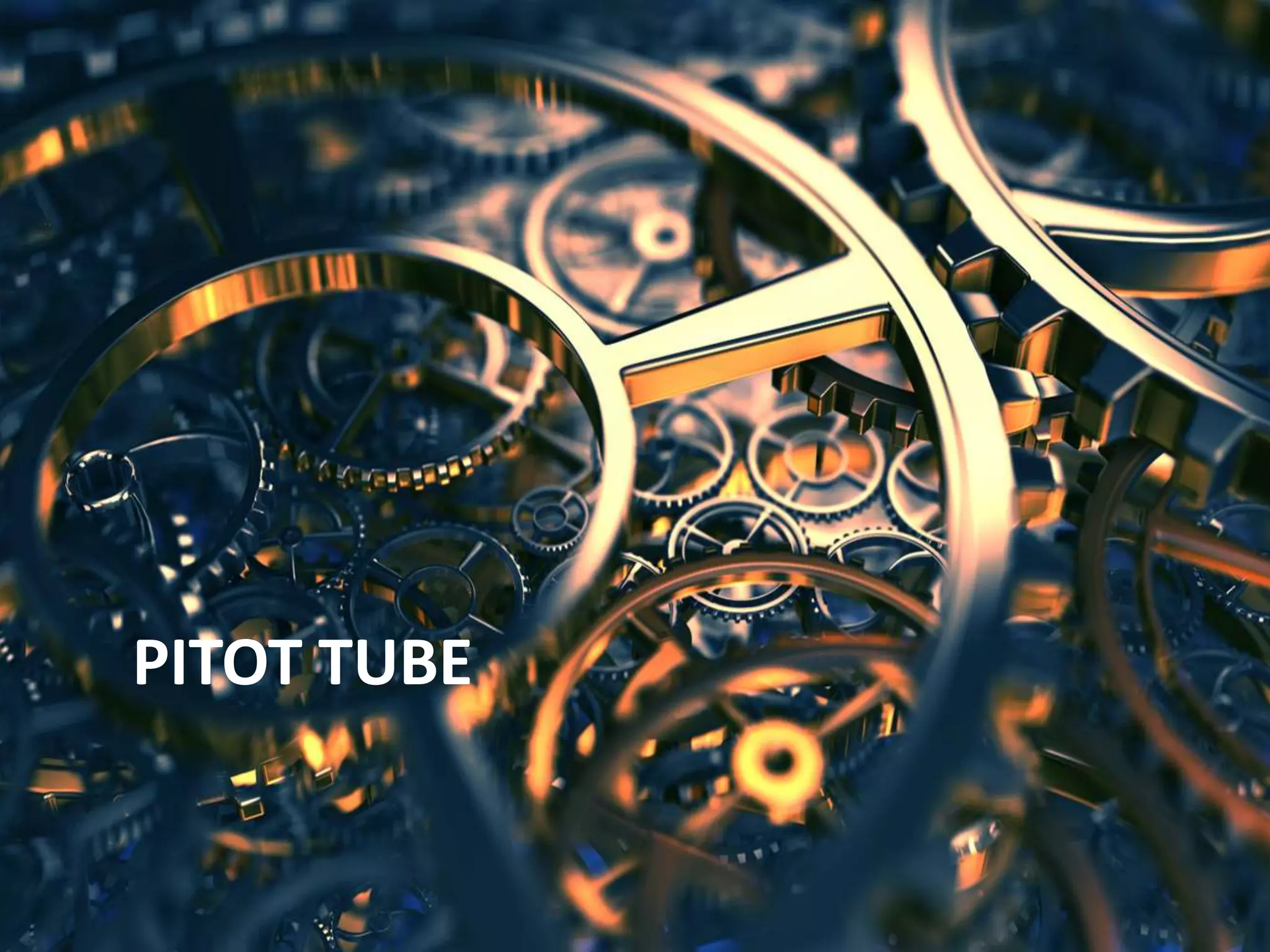 Pitot tube, anemometer and their types | PPTX
