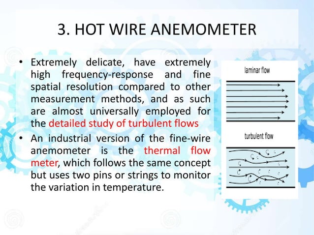 Pitot tube, anemometer and their types | PPTX | Physics | Science