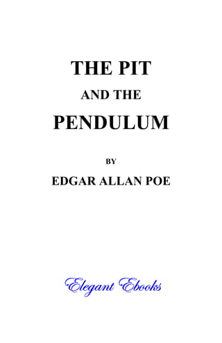 Pit and the pendulum | PDF