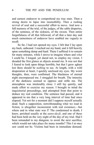 Pit and the pendulum | PDF