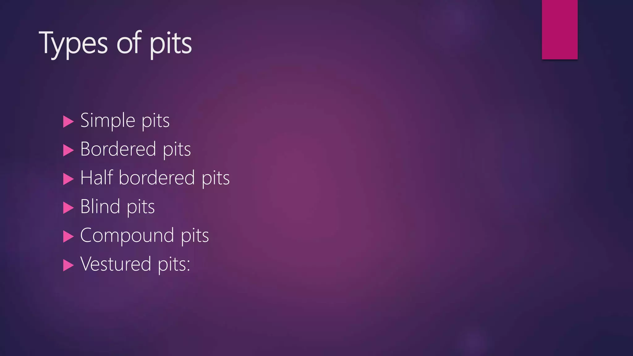 Pits and its types by Sohail | PPTX