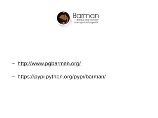 Barman | PPT