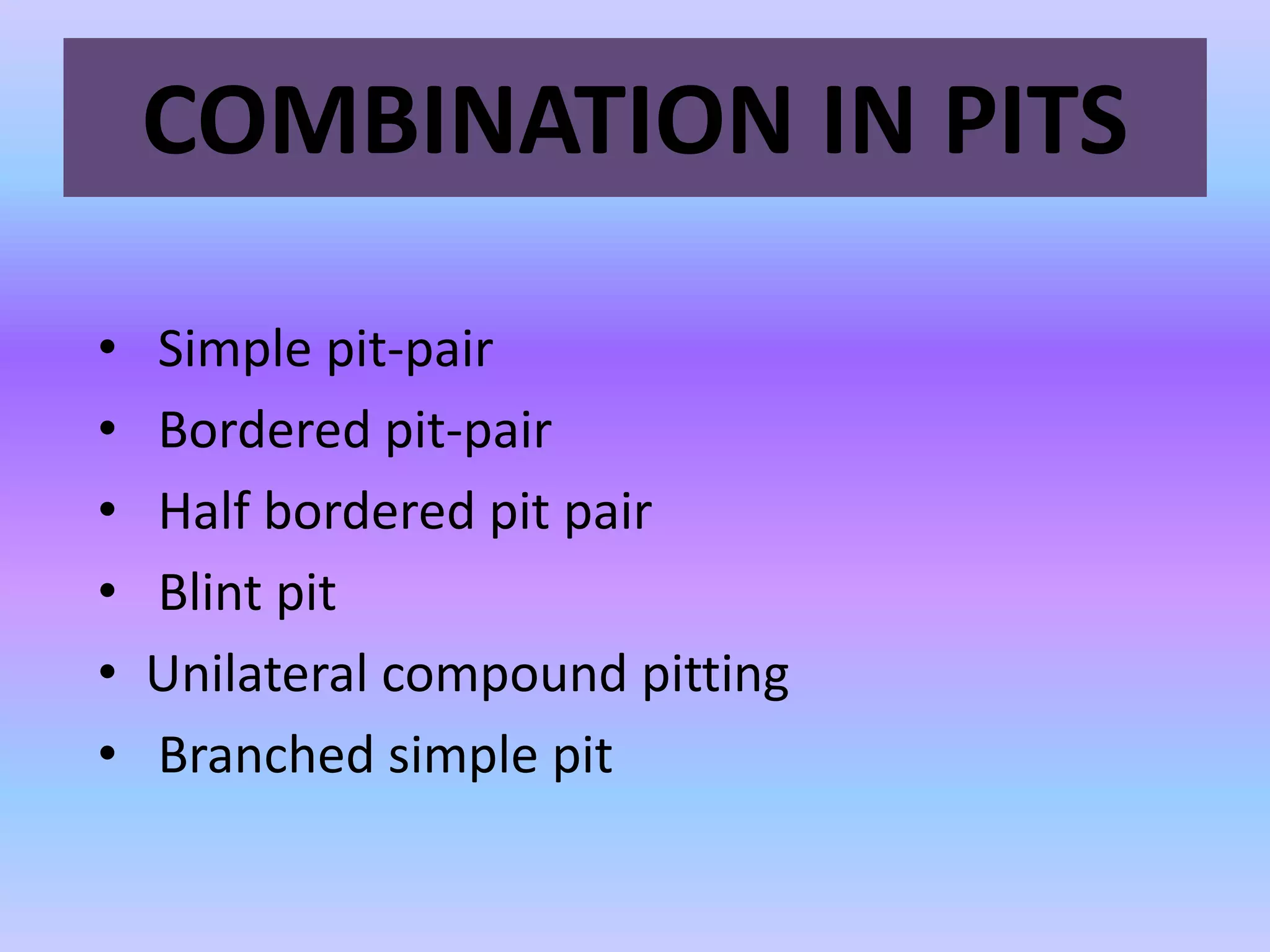 Pits & plasmodesmata | PPTX