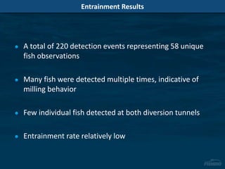 Use of large half-duplex PIT tag antennas to evaluate entrainment | PPTX