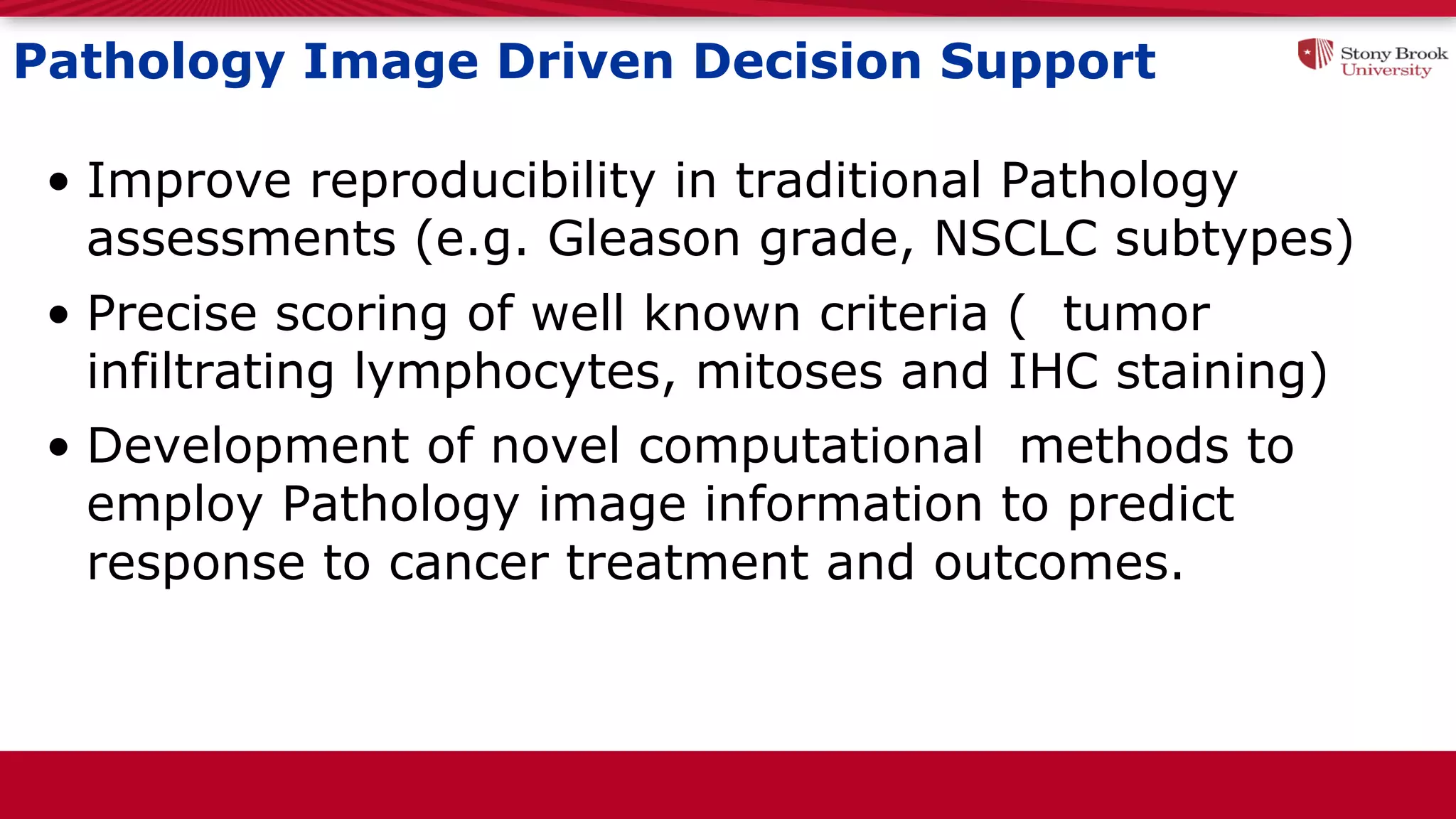 Digital Pathology: Precision Medicine, Deep Learning and Computer Aided ...