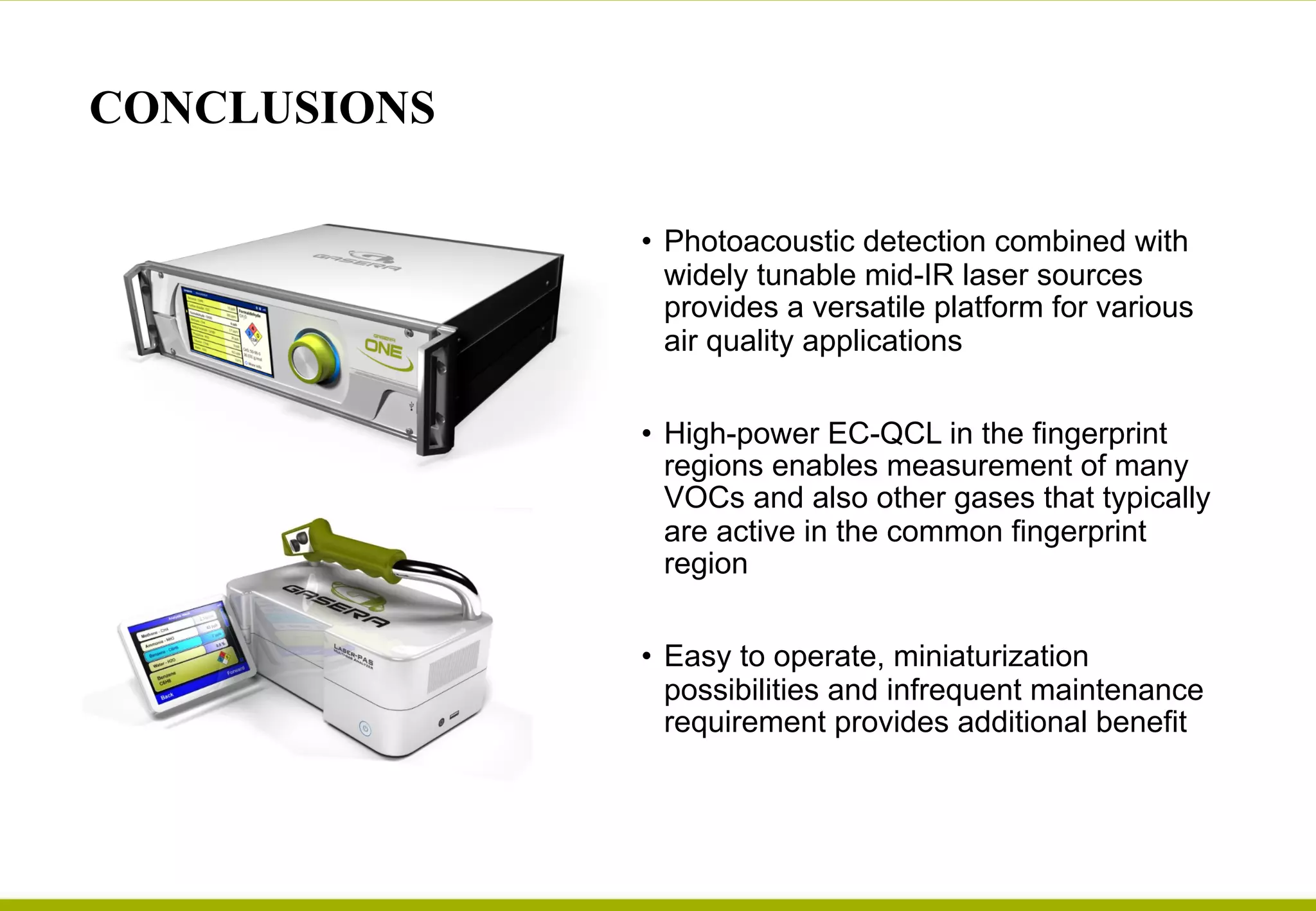 Measurement of VOCs for Air Quality Using Widely Tunable Mid-Infrared ...