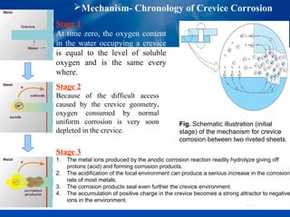 (Pitting corrosion and crevice corrosion) | PPT