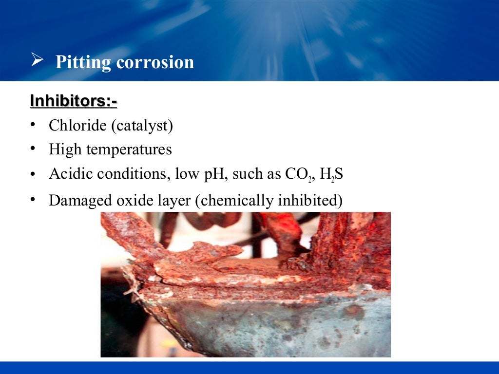(Pitting corrosion and crevice corrosion)