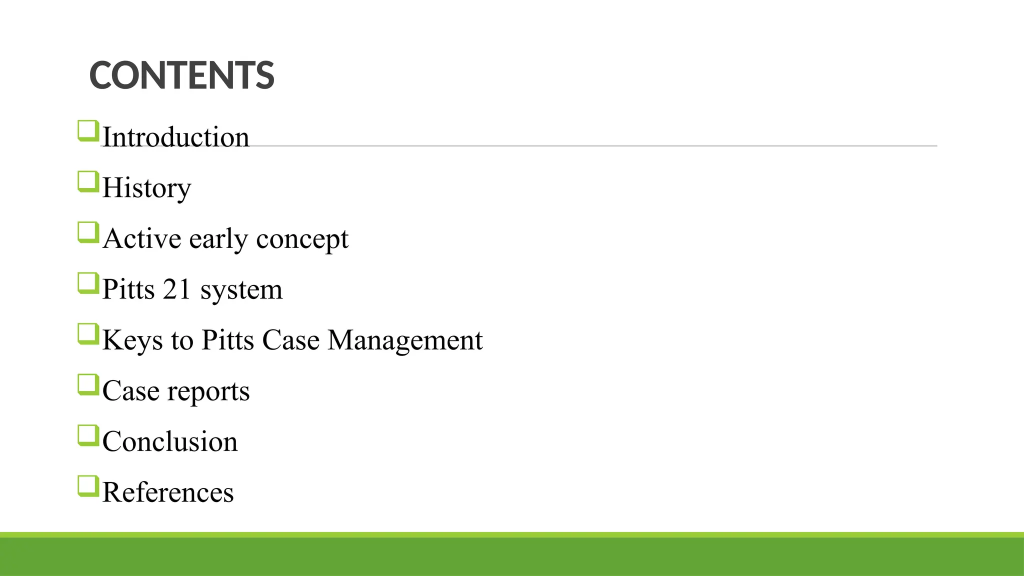 Pitts 21 The 14 Keys to Pitts Case Management.pptx