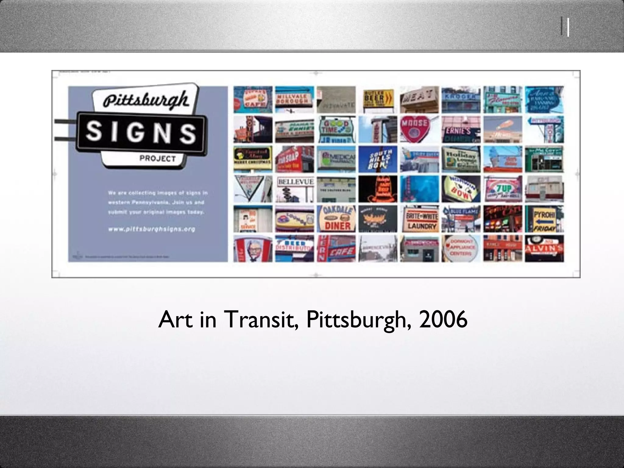 Pittsburgh Signs Project | PPT