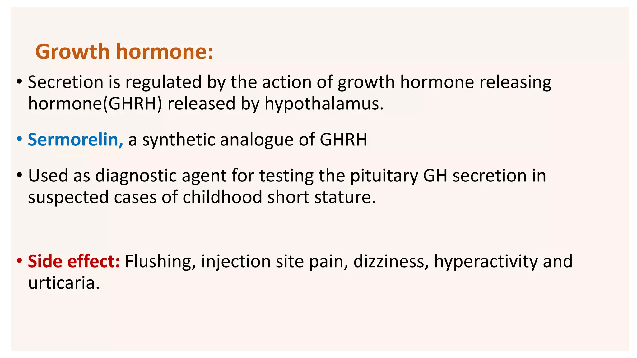 hypothalamus & Pituitary gland | PPTX